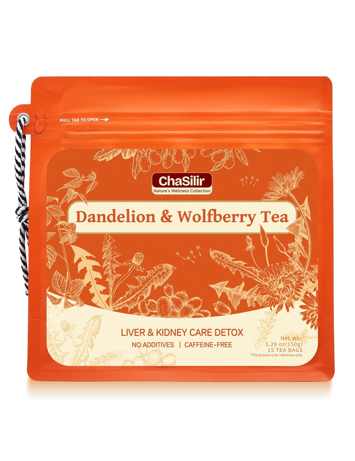 organic dandelion root detox tea