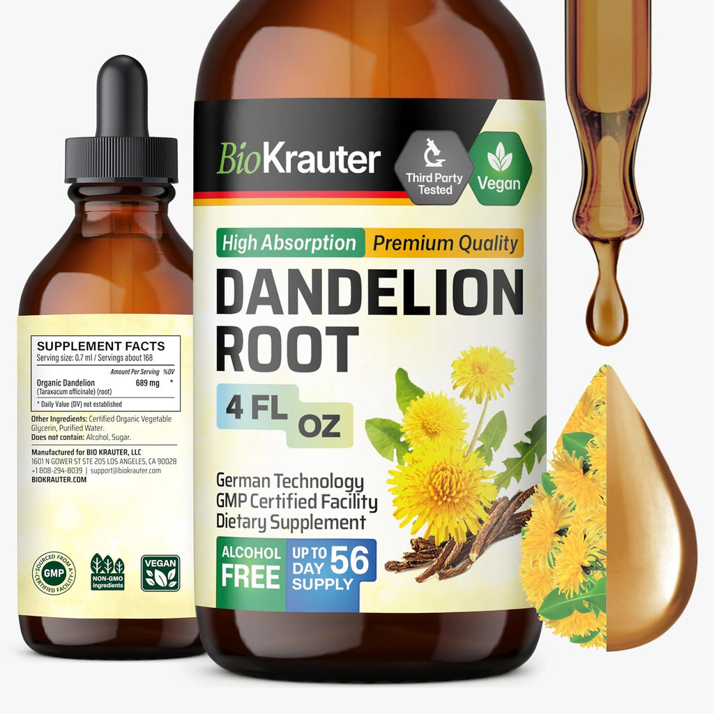organic dandelion root extract benefits