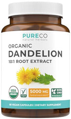 organic dandelion root extract capsules