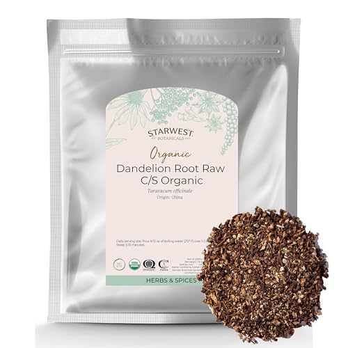 organic dandelion root for detox