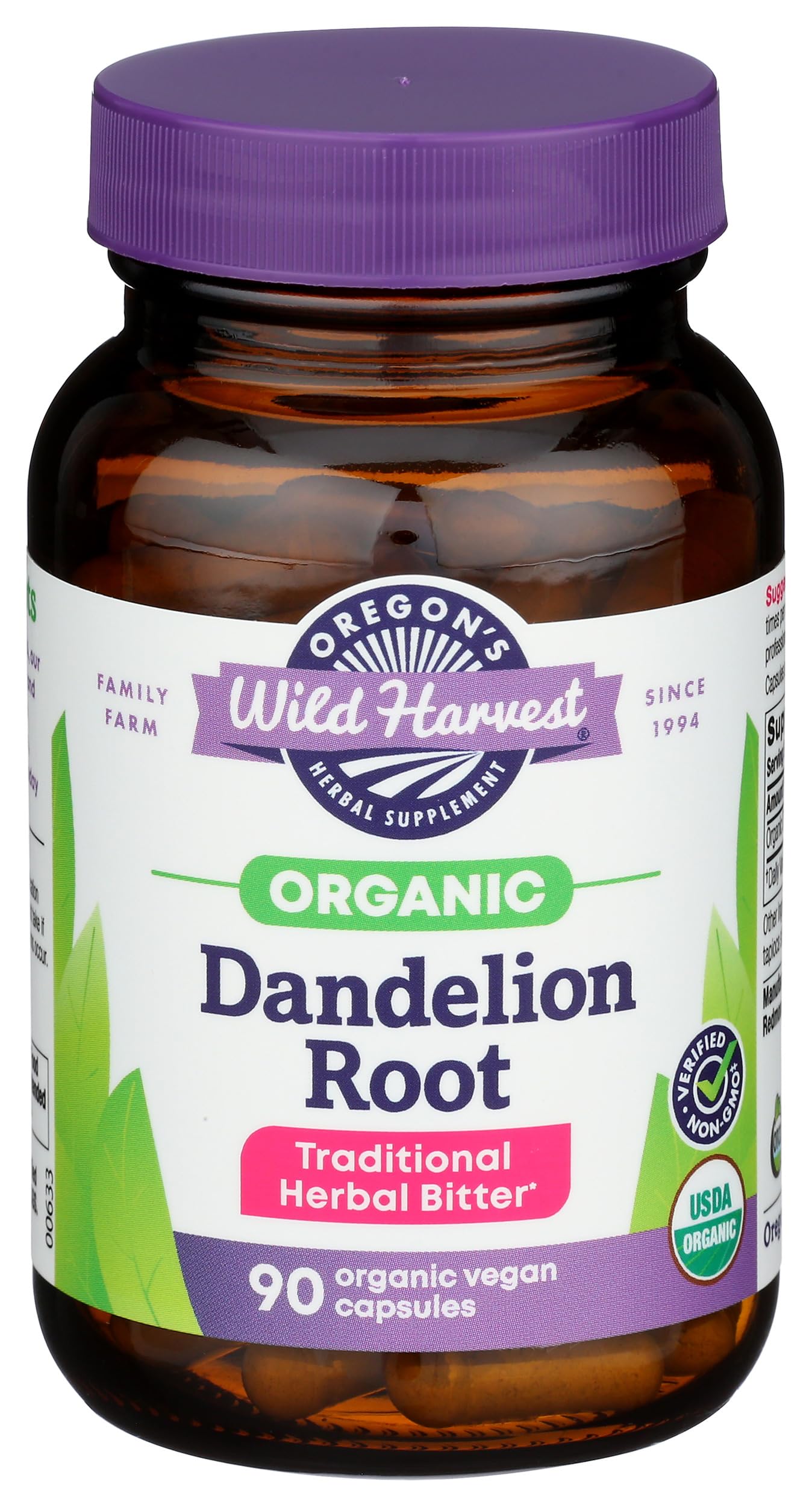 organic dandelion root supplement benefits