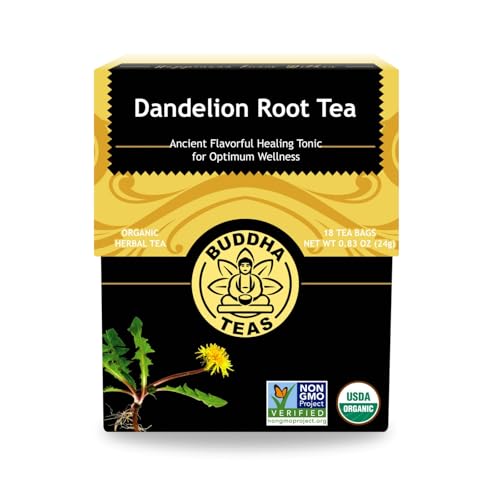 organic dandelion root tea bags
