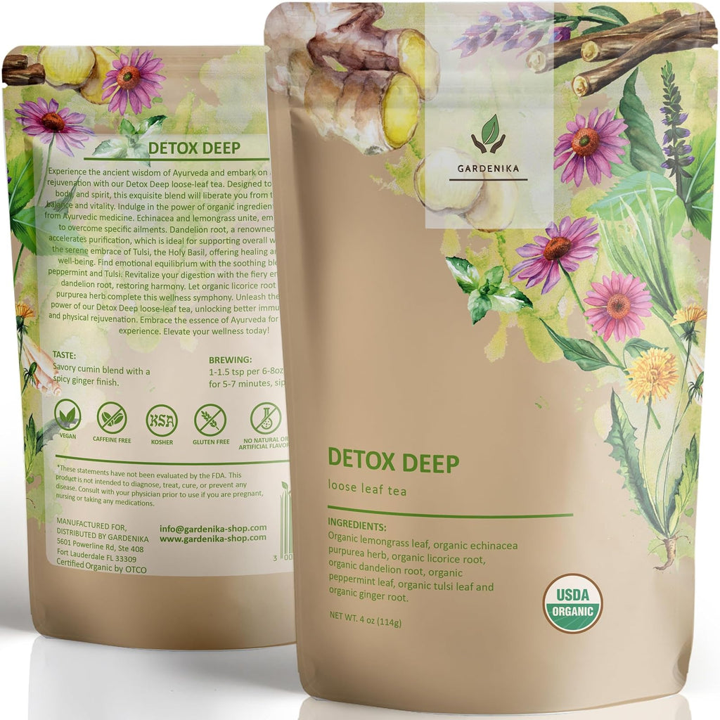 organic dandelion root tea blend