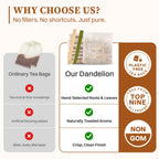 organic dandelion root tea blend