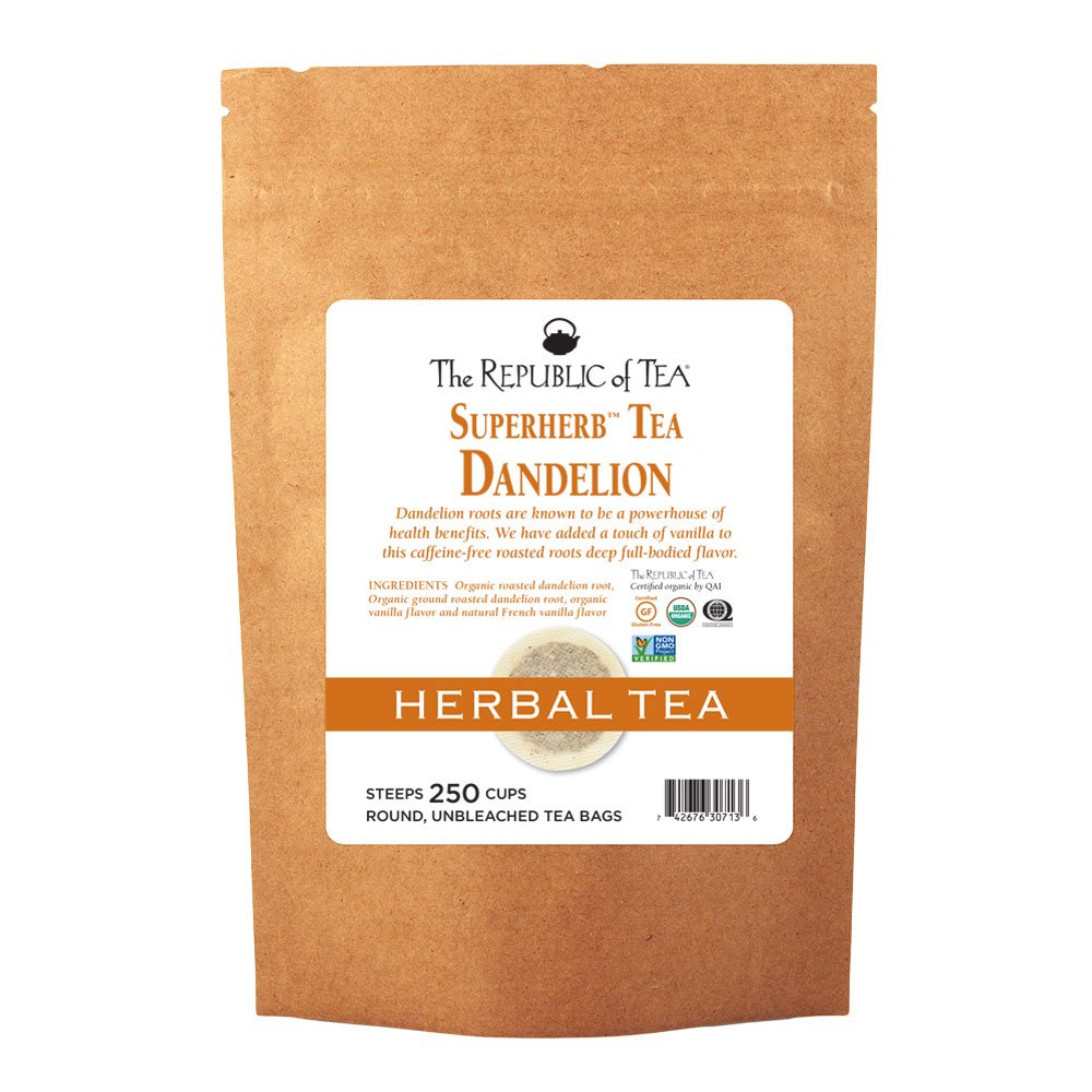 organic dandelion tea bags