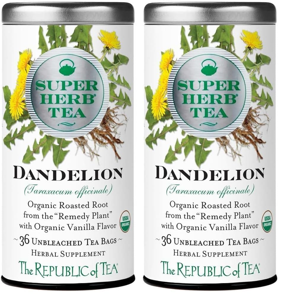 organic dandelion tea bags