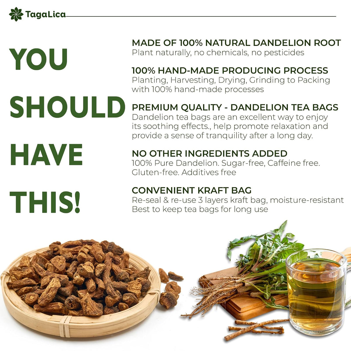 organic dandelion tea for detox