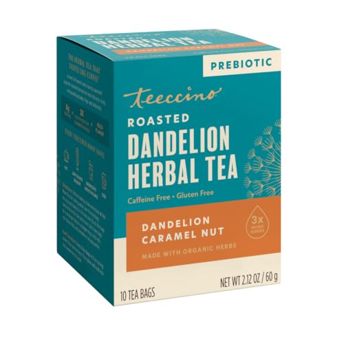 Organic dandelion tea for digestion