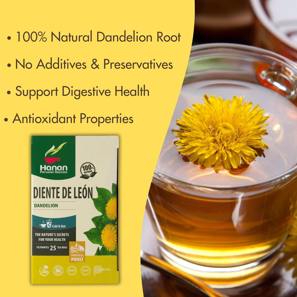 organic dandelion tea for wellness