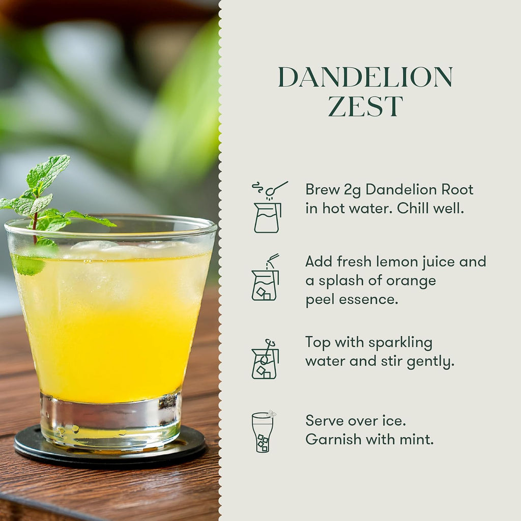 organic dandelion tea for wellness