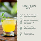 organic dandelion tea for wellness