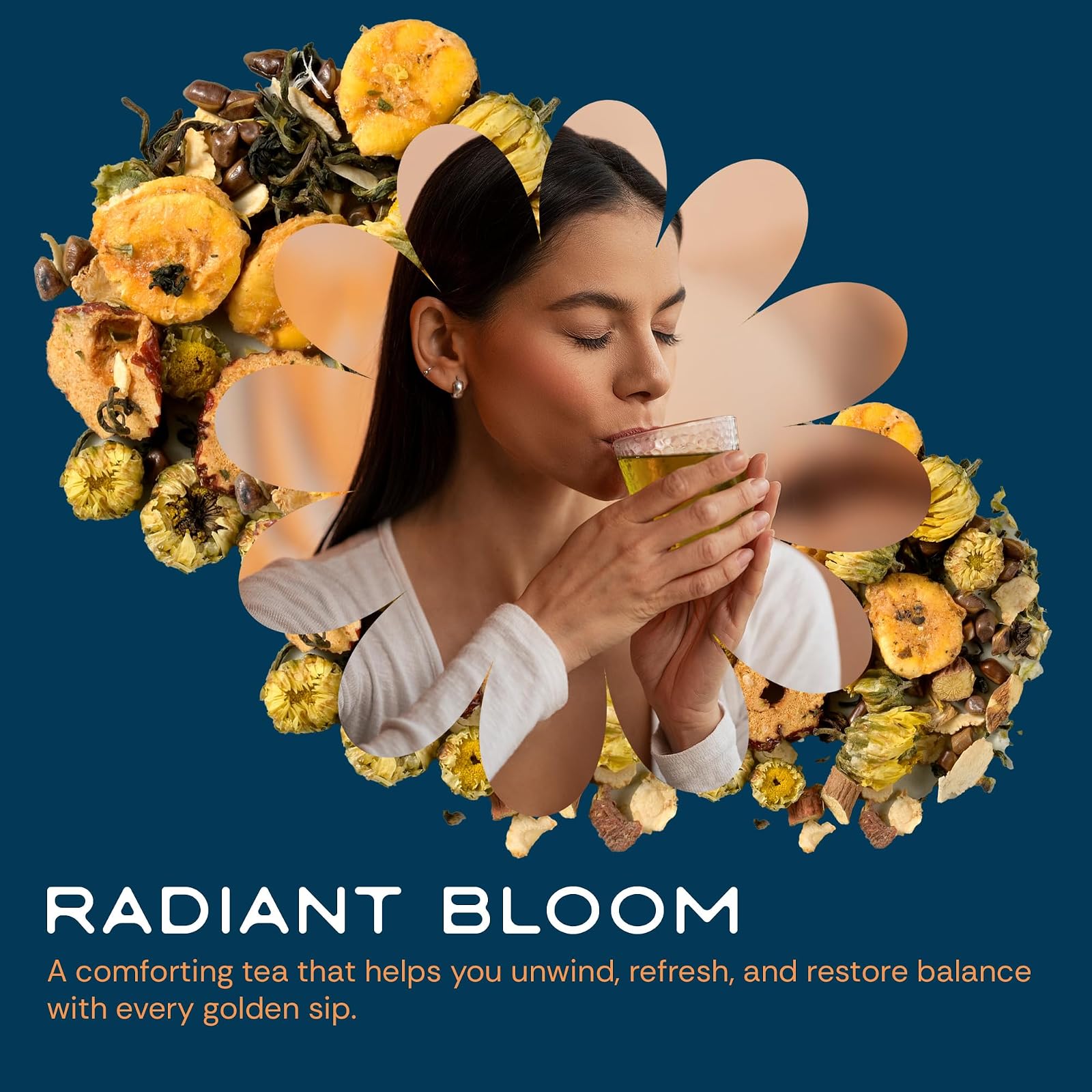 Organic dandelion tea for wellness