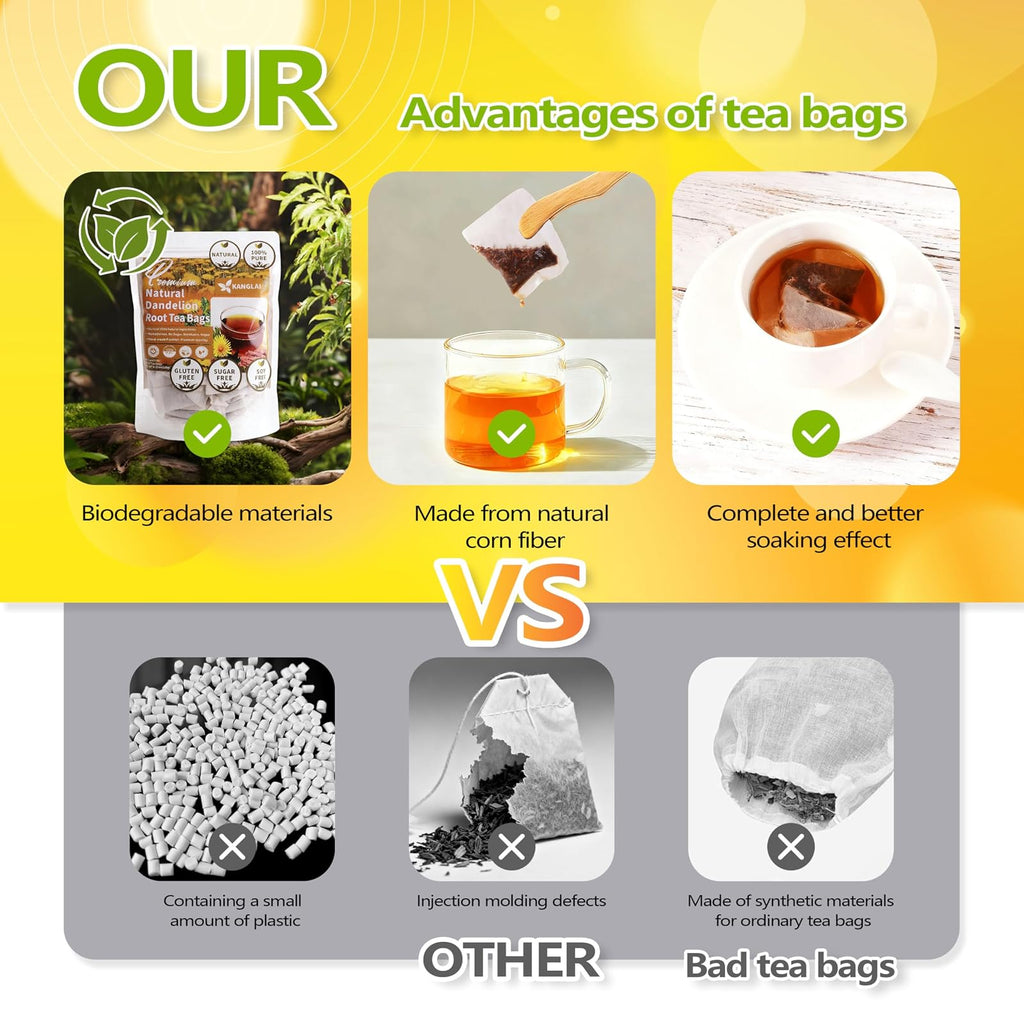 organic dandelion tea for wellness
