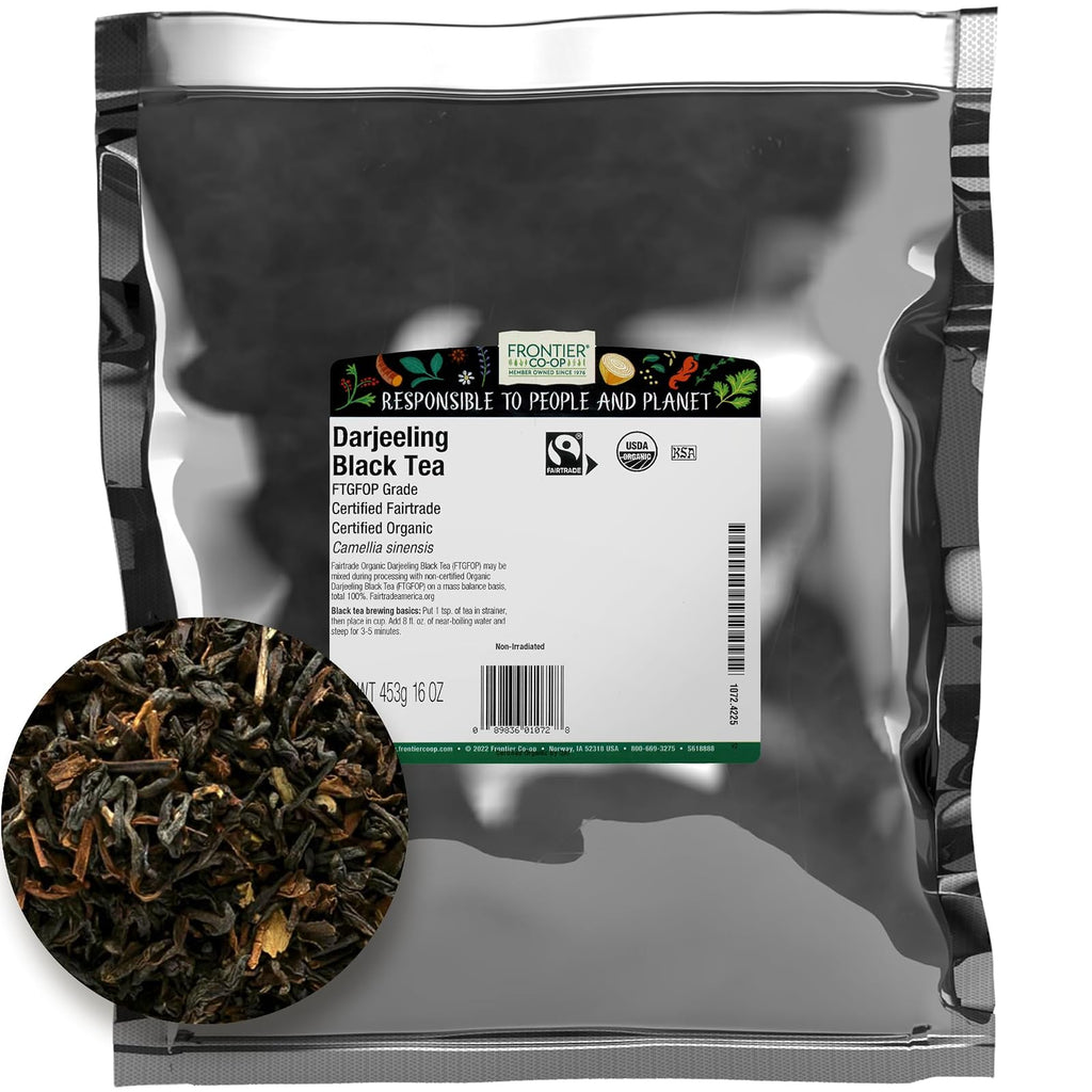 organic darjeeling black tea bulk
