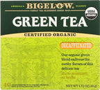 organic decaffeinated green tea bags