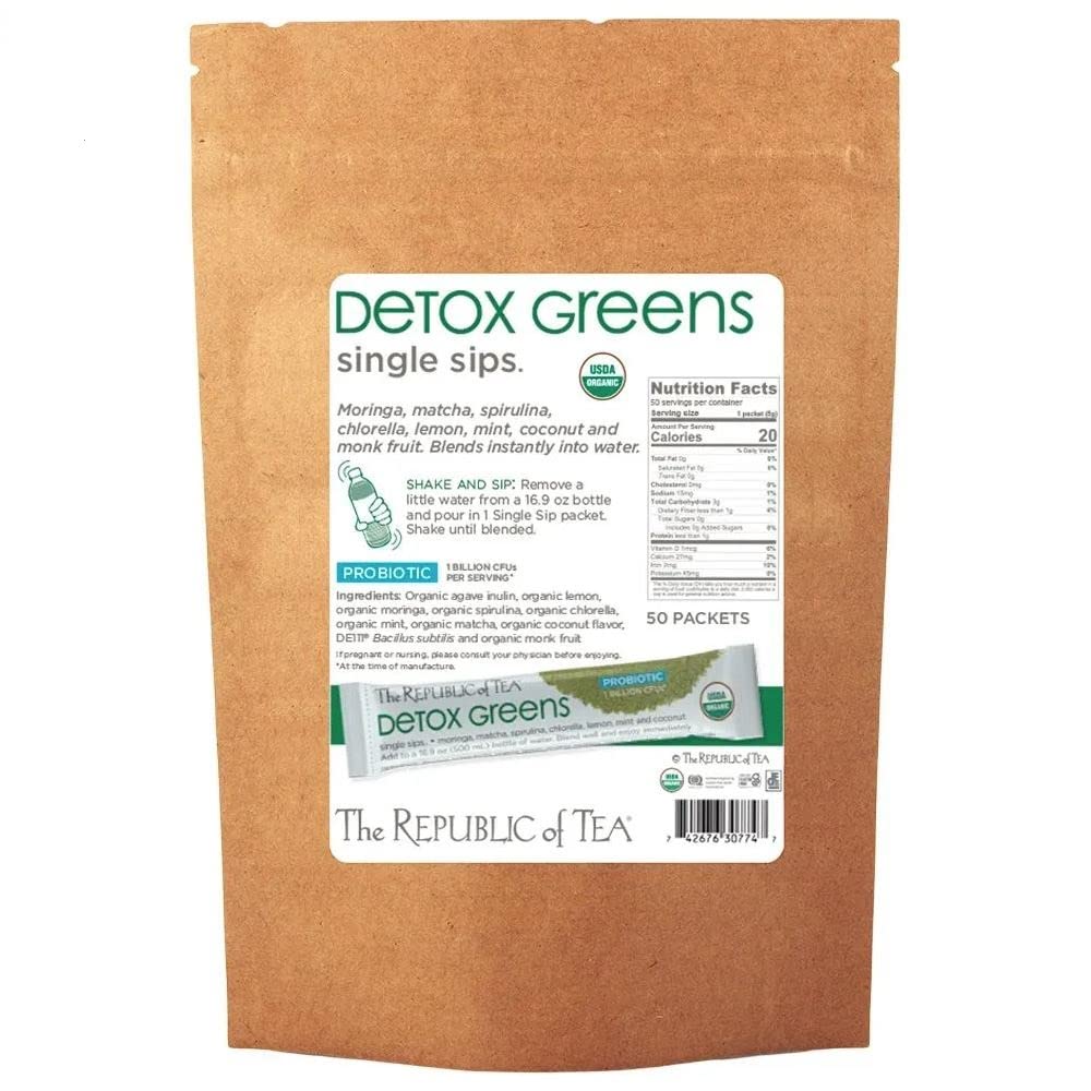 organic detox greens herbal tea