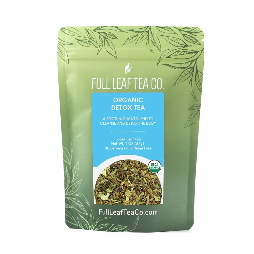 organic detox loose leaf tea