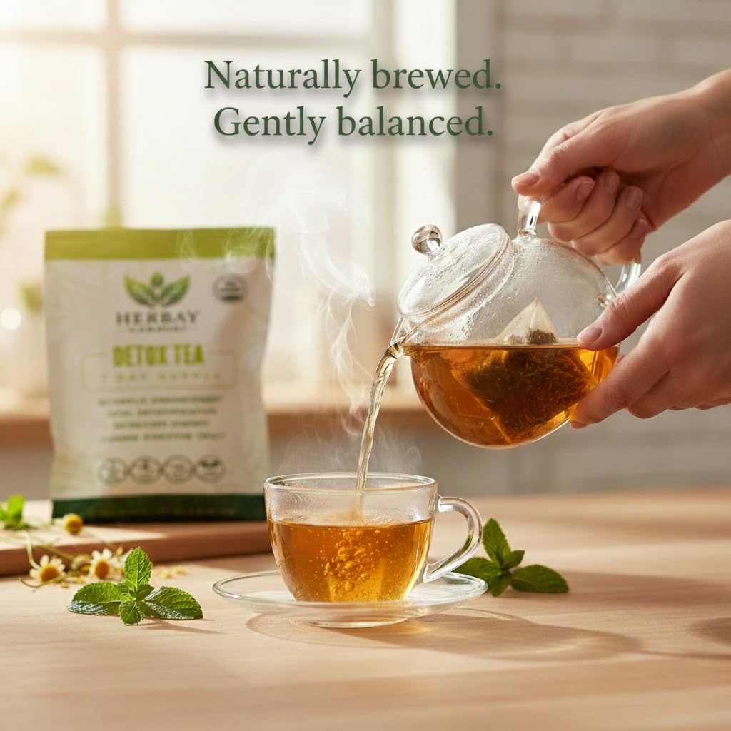 organic detox tea for digestive health