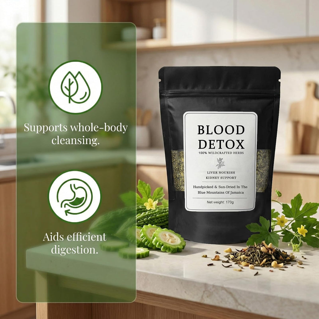 Organic detox tea for healthy living