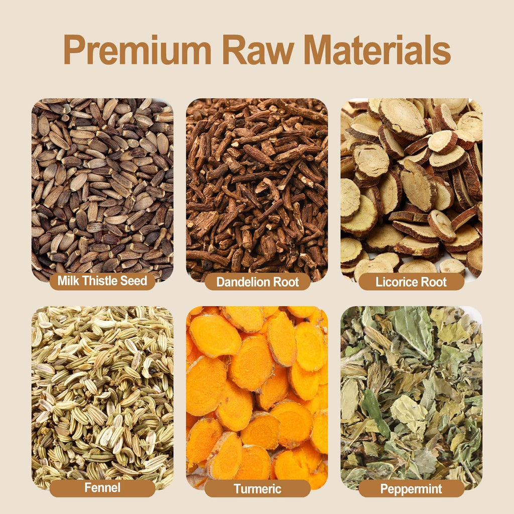 Organic detox tea for wellness