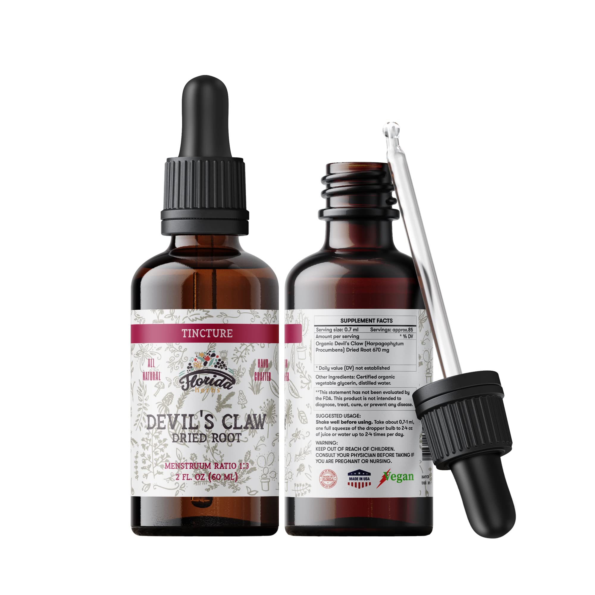 organic Devil's Claw tincture benefits