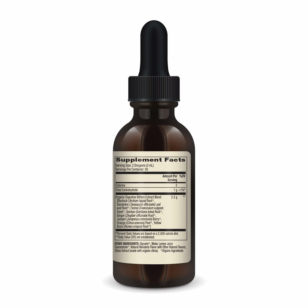 organic digestive bitters for wellness