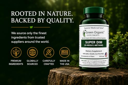 Organic DIM capsules for detox support