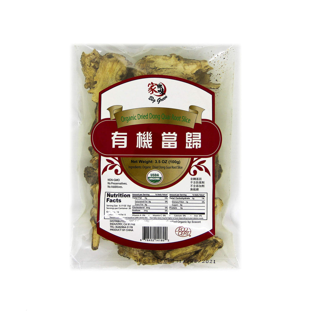 organic dong quai root slices