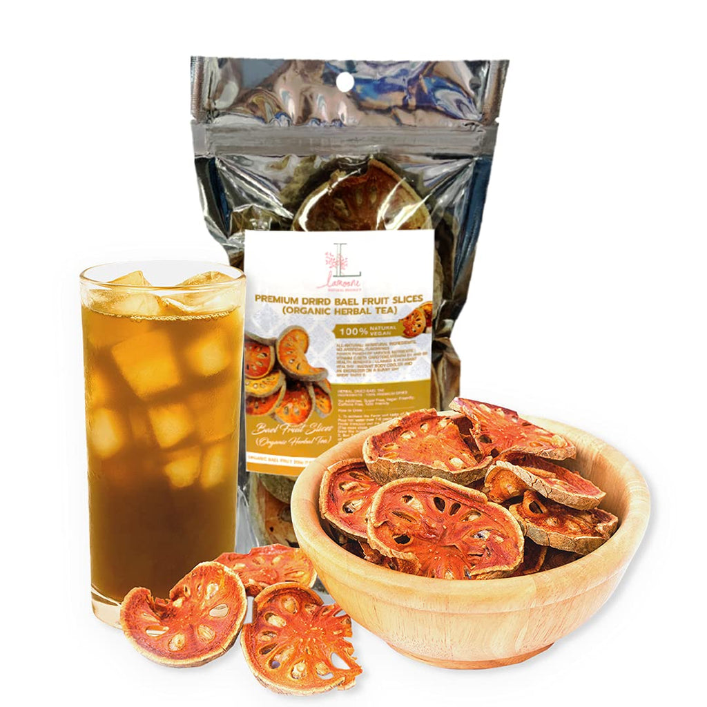 organic dried bael fruit slices