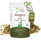organic dried blackberry leaf tea