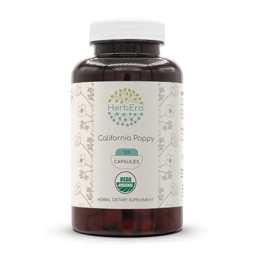 organic dried California Poppy flower extract