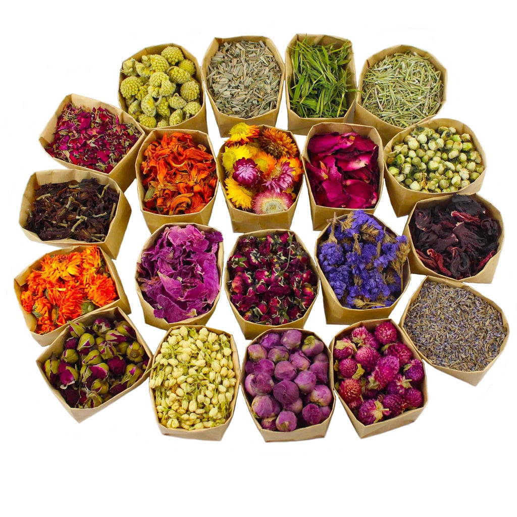 organic dried flowers lavender bouquet