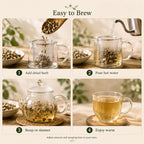 organic dried herb for brewing tea