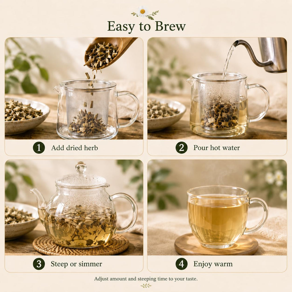 organic dried herb for brewing