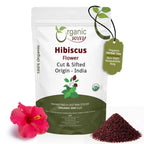 organic dried hibiscus flower tea