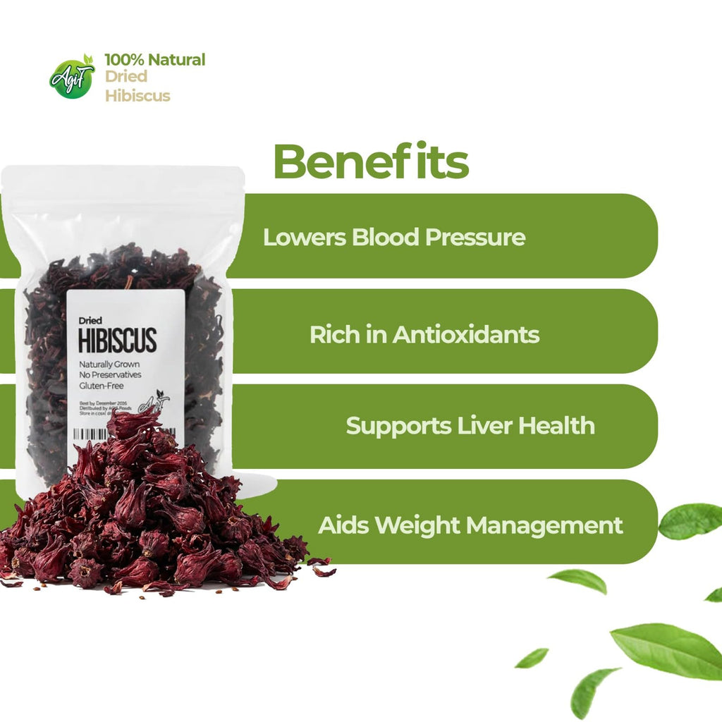 organic dried hibiscus tea benefits