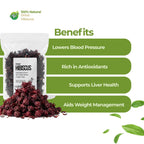organic dried hibiscus tea benefits