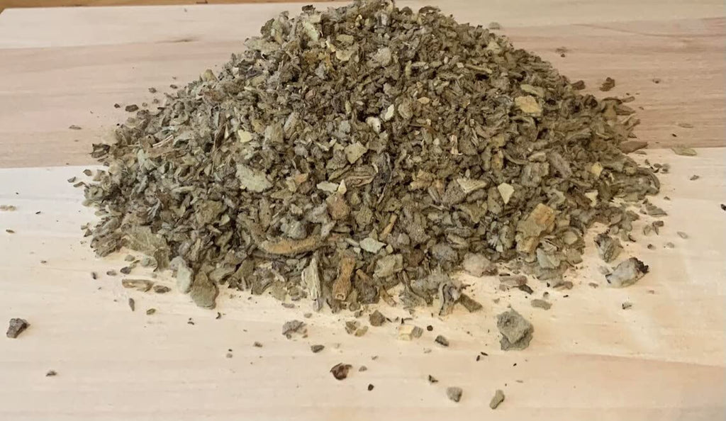 Organic dried leaves for brewing