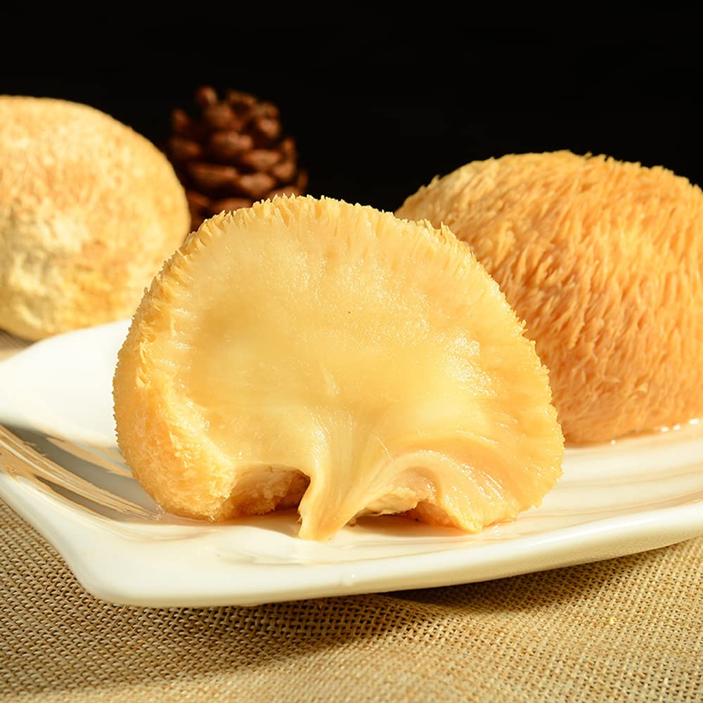 organic dried lion's mane mushrooms