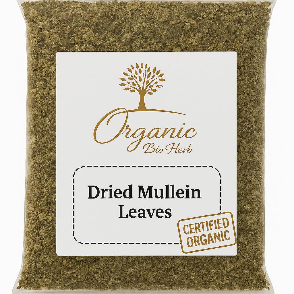 organic dried mullein leaves herbal tea