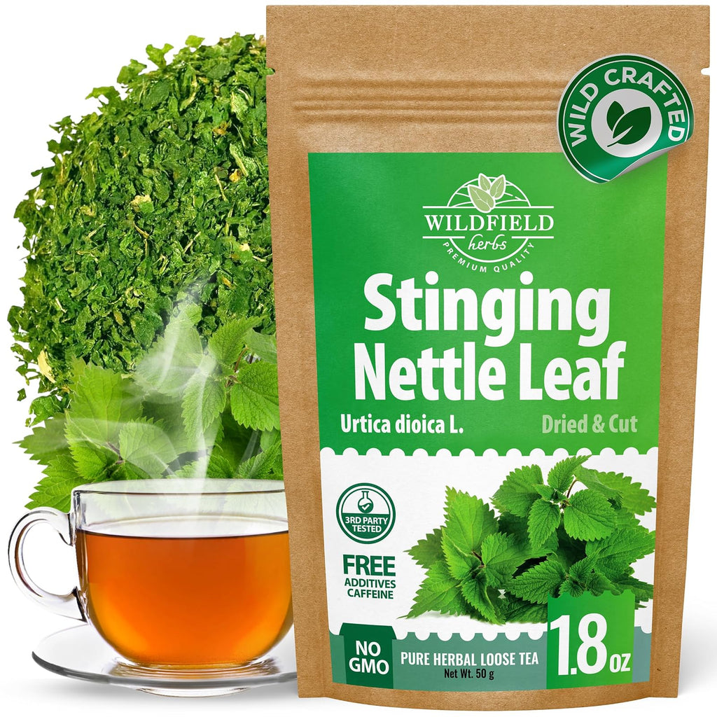 organic dried nettle leaf tea