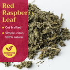 organic dried raspberry leaf tea