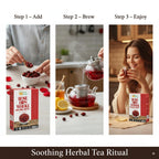 organic dried rose hip tea