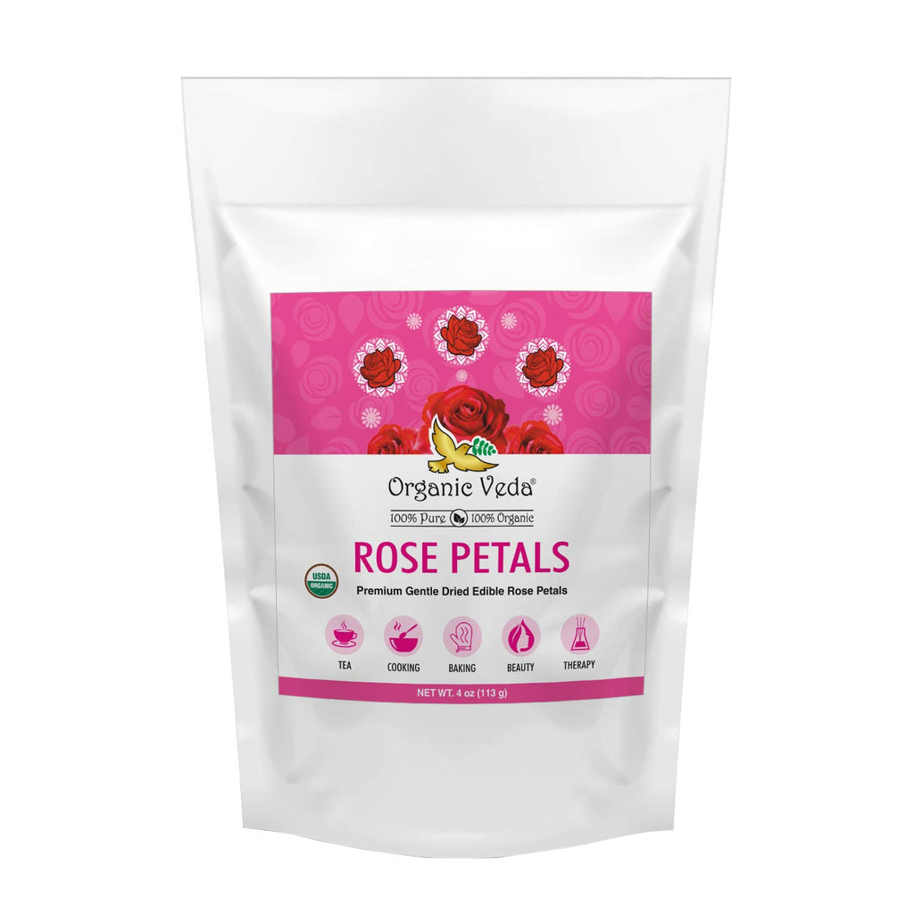 organic dried rose petals for tea