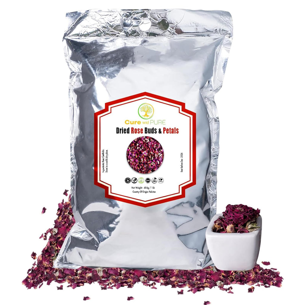 organic dried rose petals for tea