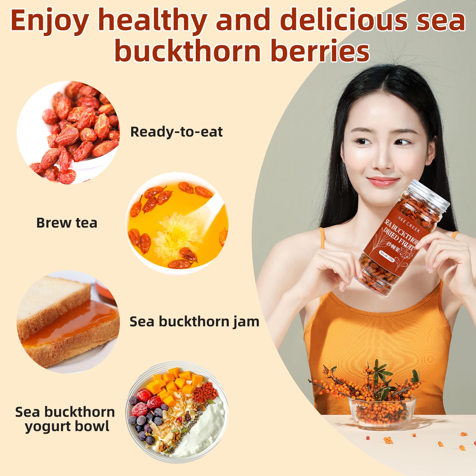 organic dried sea buckthorn uses