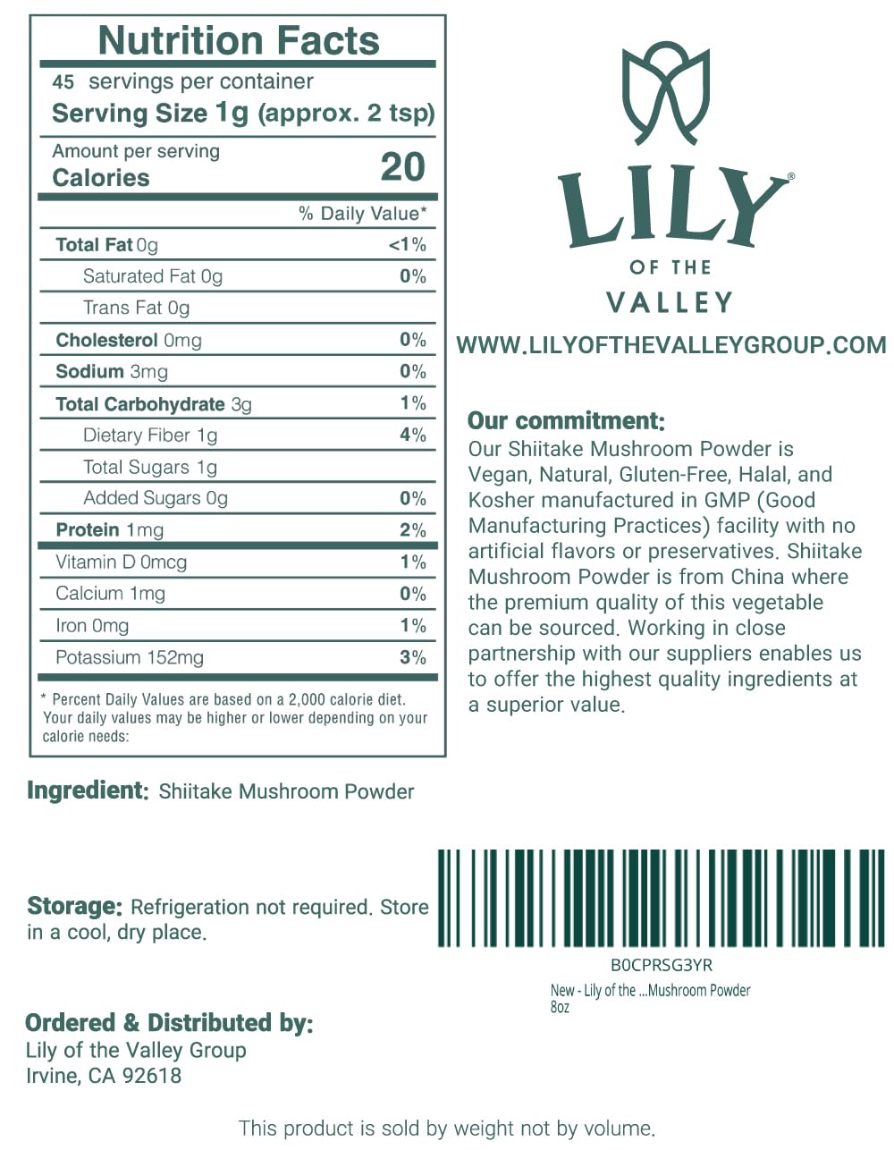 organic dried shiitake mushrooms