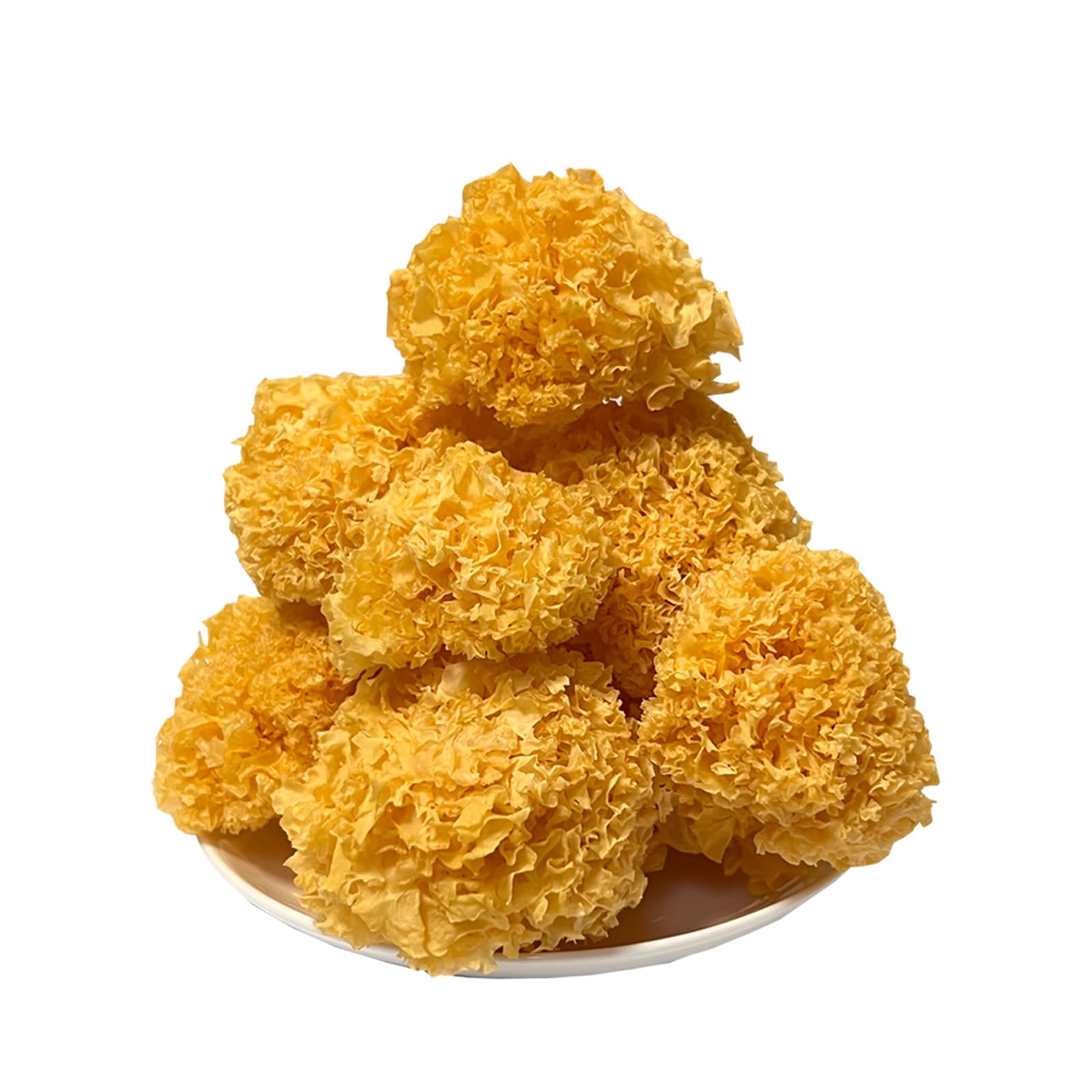 Organic dried snow fungus for wellness