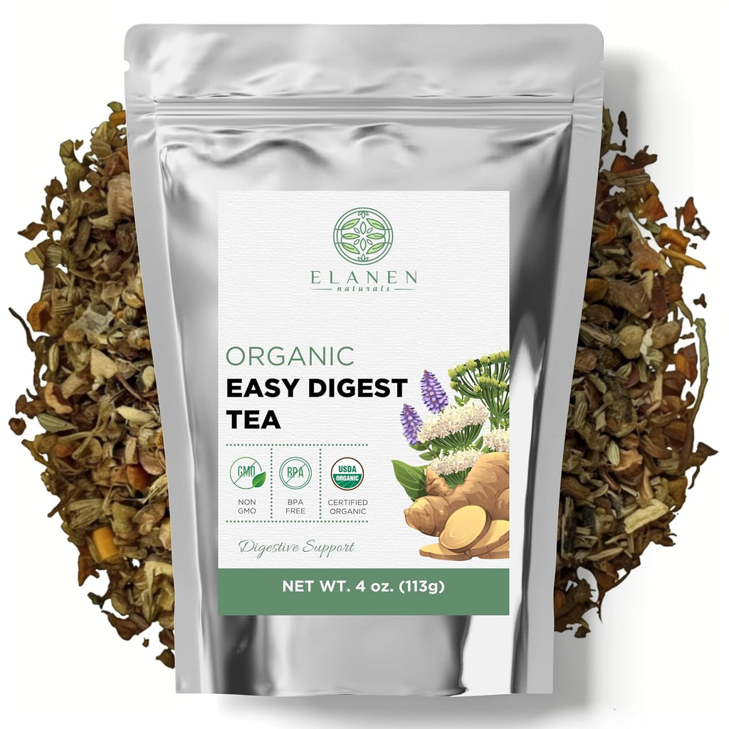 organic easy digest loose leaf tea