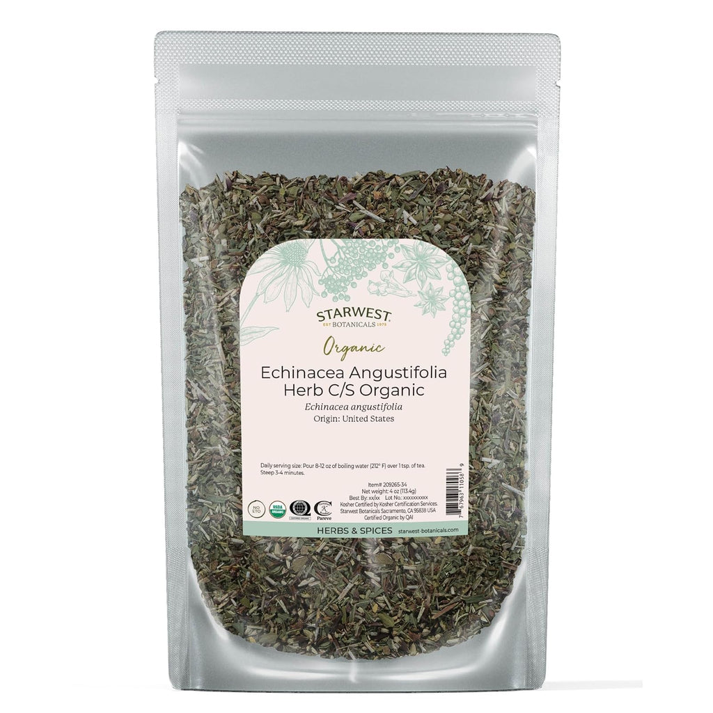 organic echinacea angustifolia pouch